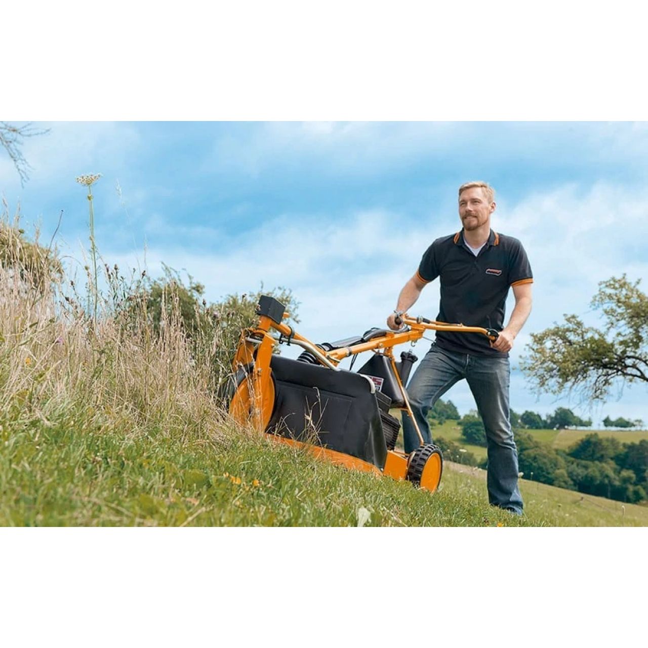 AS-Motor Benzin-Hochgrasmäher AS 26 2T ES